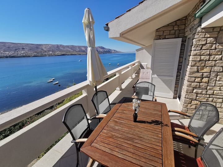 Apartments Kovacika Penthouse M2 Direct At Beach - Pag