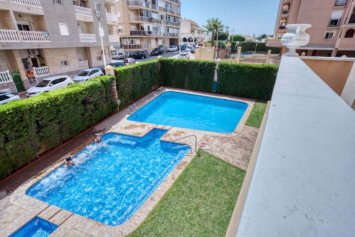 Er-177 Apartamento Con Piscina Al Lado De La Playa - Torrevieja