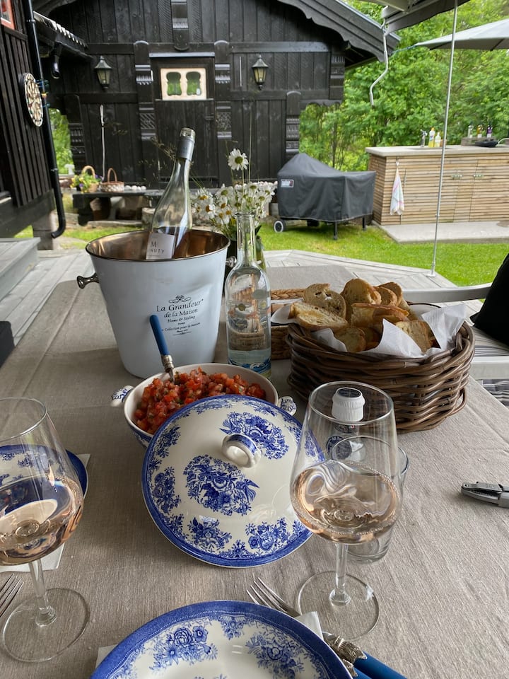 Hytte Med Privat Brygge, Utekjøkken, Utsikt Og Ro. - Norway