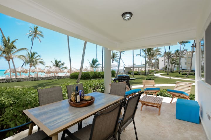Ocean Front, 3 Bed, Central, Secure Wi-fi & Grill - Punta Cana