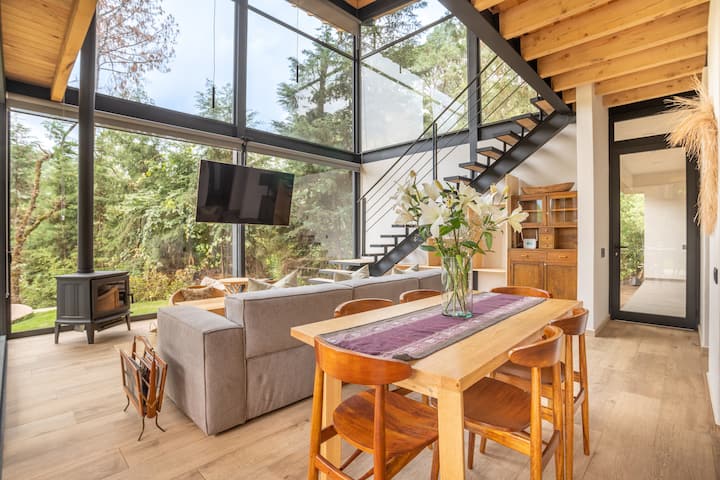 Casa Increíble Rodeada De Naturaleza En Avandaro - Valle de Bravo