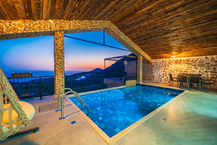 Villa Lavanta - Kaş Kalkan'da  Manzaralı Villa - Kalkan