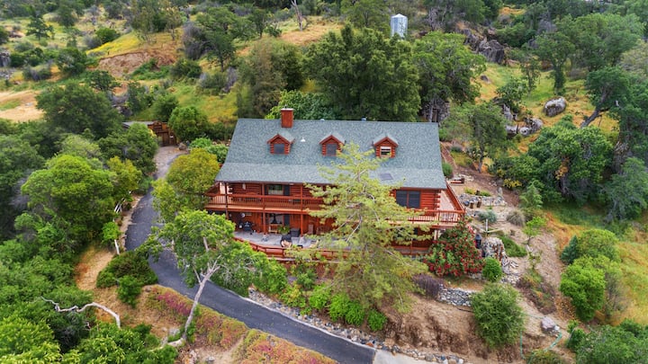 No Cleaning Fee~pet Friendly~panoramic Views~8beds - Three Rivers, CA