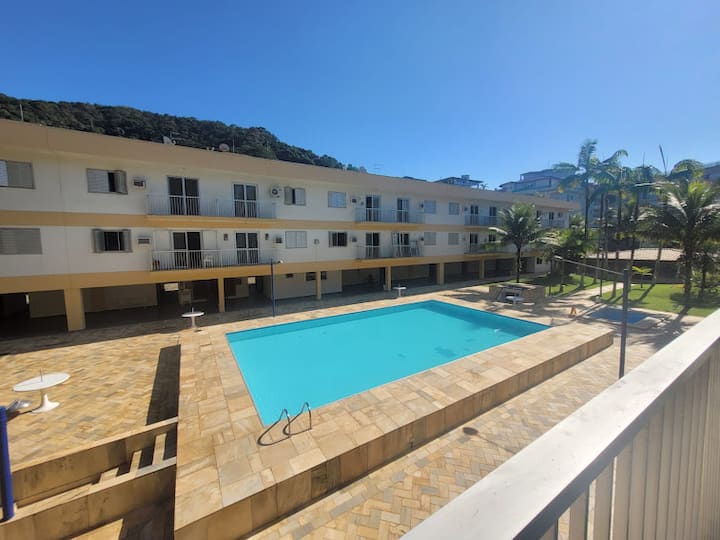 Lindo Apartamento Com Piscina Em Ubatuba. (1d) - Ubatuba