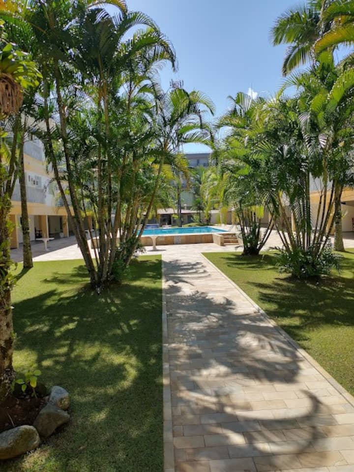 Lindo Apartamento Com Piscina Em Ubatuba. (1d) - Ubatuba