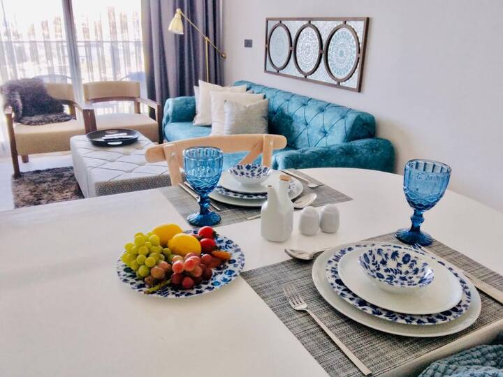 Luxurious 1-bedroom Condo With Samos & Sea View - Kuşadası