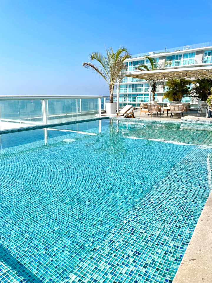 Penthouse Frente A Mar C/alberca - Nuevo Vallarta