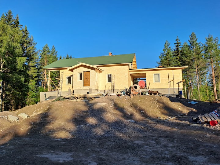 Brand New Lakeside House - Hankasalmi