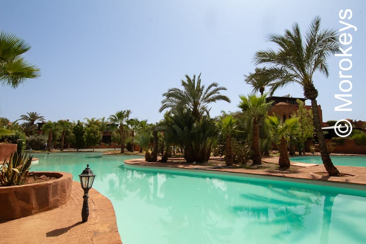 Magnifique Apt Piscine Palmeraie Résidence P050 - Marrakech