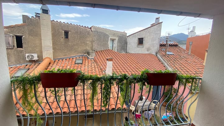 Une Terrasse Sur Les Toits, Près De La Plage - Port-Vendres