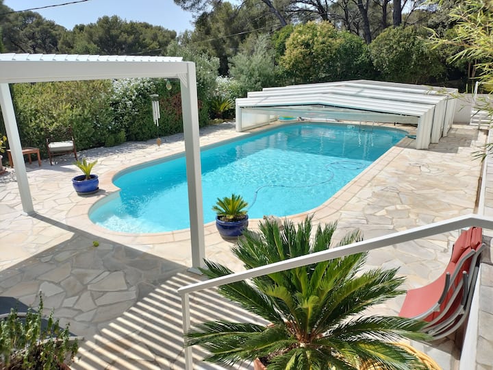 Bormes T2 Dans Villa Piscine - Le Lavandou