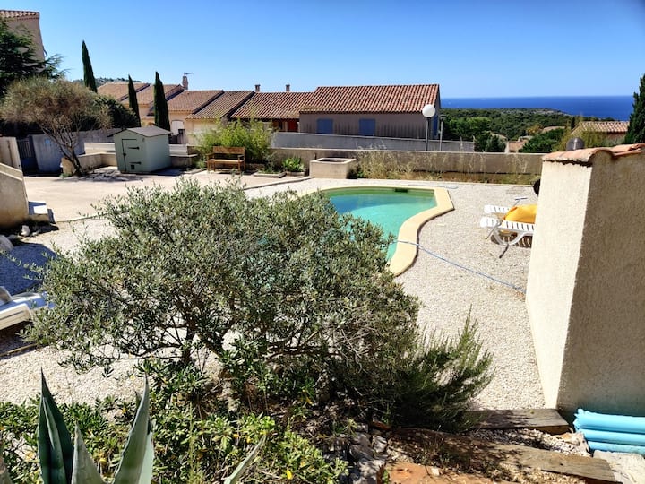 Villa Provence, Piscine, Vue Mer - Marignane