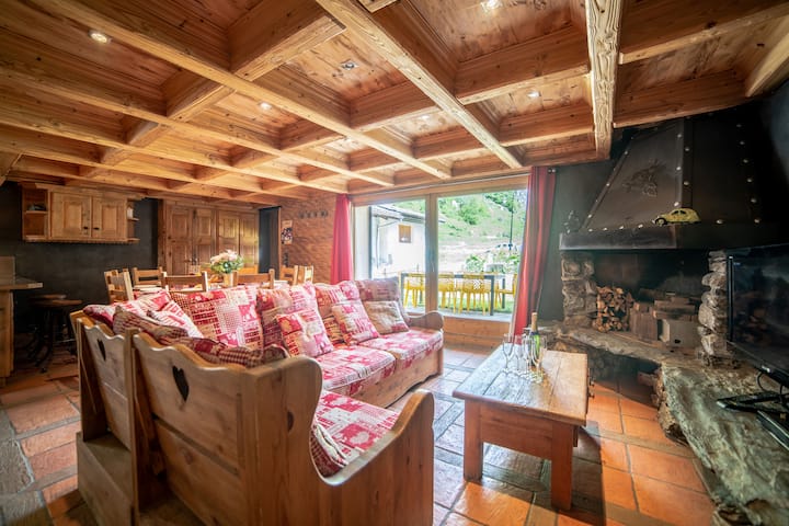 Vue, Sauna, Hammam, Billiard, Chalet 4* - Champagny-en-Vanoise