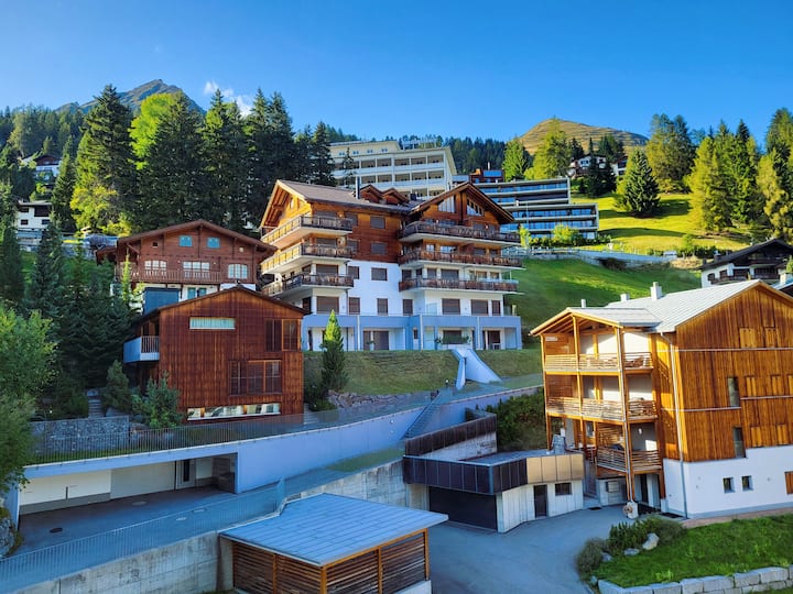 Wohnung Mit Bergblick | Balkon | 5 Min Zum Skilift - Davos