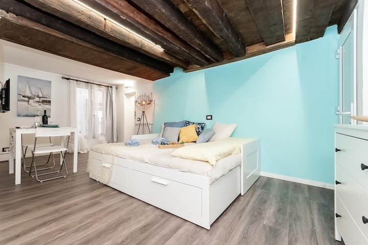 Acquario • 100 Walk Score • King Bed • 1000 Mbps - Génova