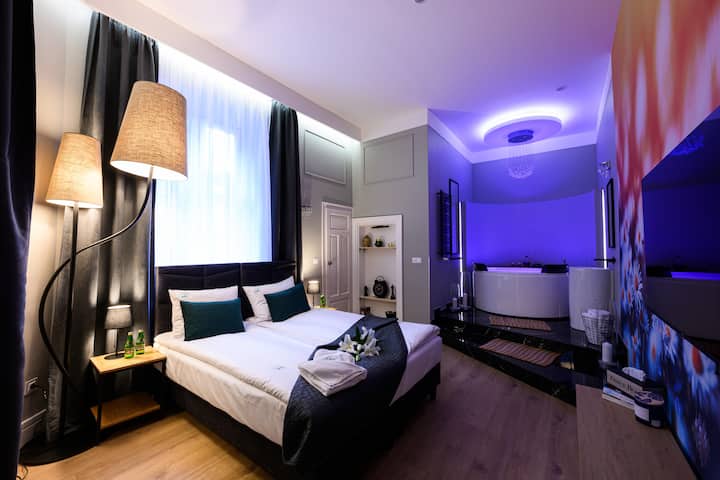 Nowy 6-os Apartament Z Jacuzzi <7min Rynek Główny - Krakow