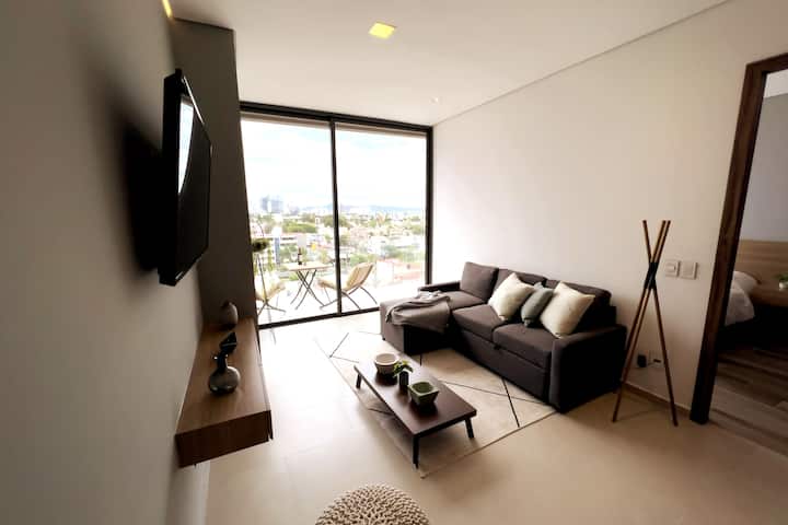 New Apt Amazing Views Gym Fully Equipped - Guadalajara