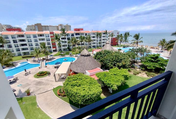 Ocean Front Studio Flamingos N.v - Nuevo Vallarta