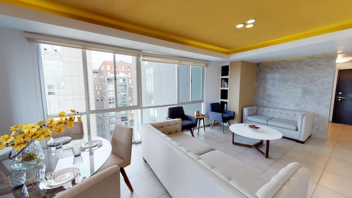 M Elegant & Spacious Apartment Chapultepec - メキシコ グアダラハラ