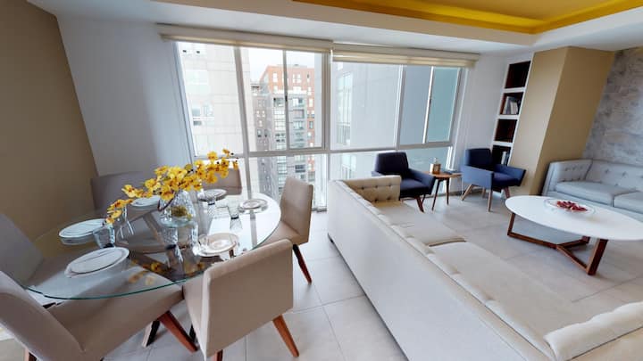 M Elegant & Spacious Apartment Chapultepec - Guadalajara