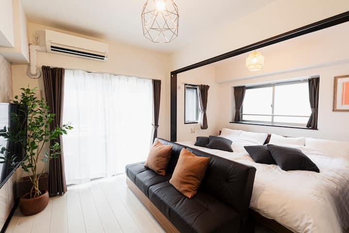 Espaz N1 / Modern Apt Hotel - Canal City - Access+ - Fukuoka