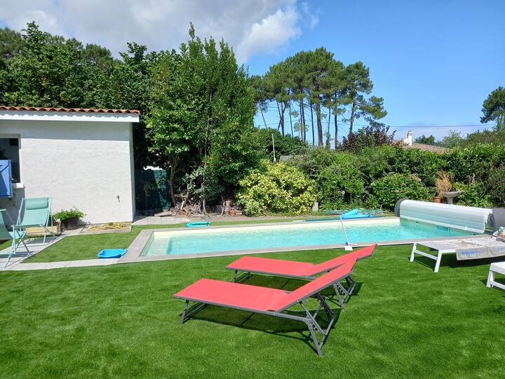 Pause Nature Avec Piscine - Le Teich