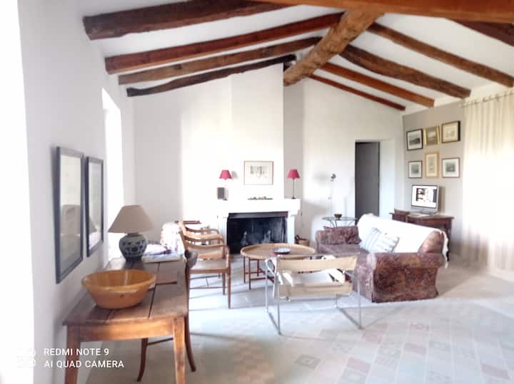 Maison Jardin, Piscine, Vue - Roussillon