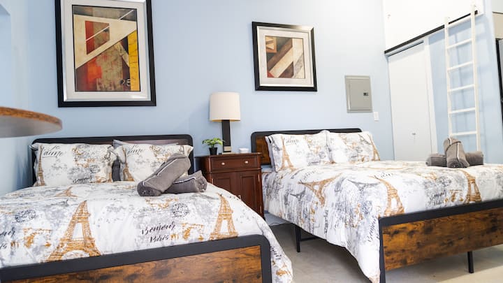 Studio 2beds Walk To Loan Depot Park/free Parking - Miami