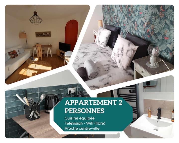 Appartement 2 Personnes - Fibre - Dijon