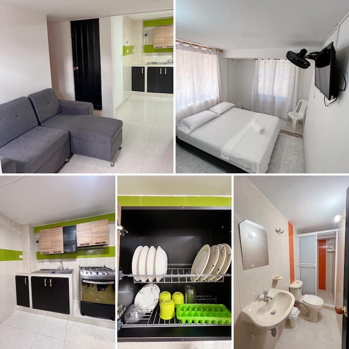 Apartamento Amoblado 2. Foscal. - Bucaramanga