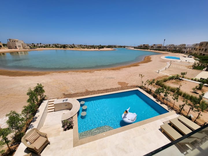 Heated Swimming Pool/lake View/ Luxury 5 Br Villa - Hurghada