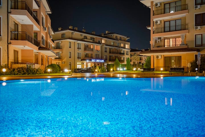 *Sky Dreams* Cozy Sea View Apartment - Sweti Wlas