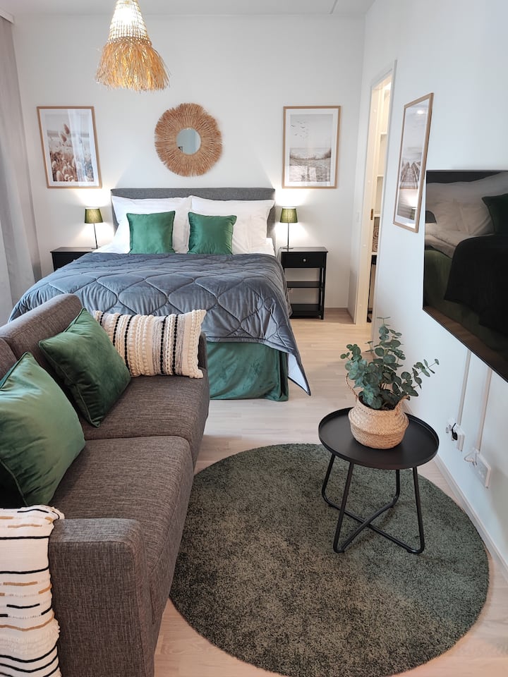 Stylish Studio Apartment In Tikkurila, Vantaa - Helsinki Airport (HEL)