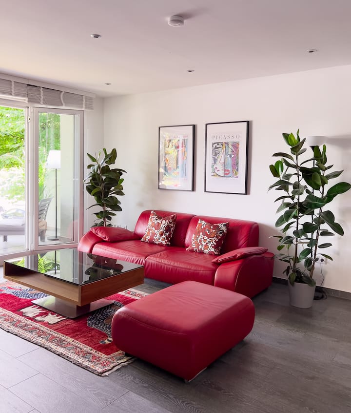 Modernes Apartment Direkt Am Wasser | Terrasse + P - Hessen