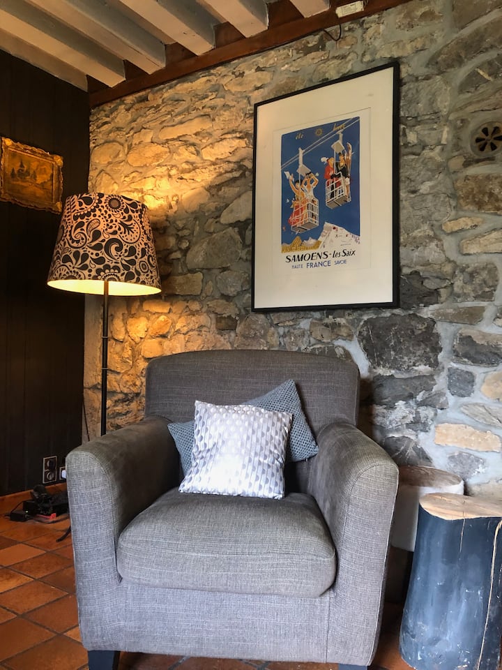 L’appartement 1832 Spacieux 140m Avec Jardin - Samoëns