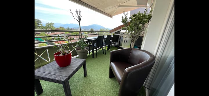 Beau T3 De Standing 80m Lumineux Terrasse Vue Pano - Annecy-le-Vieux