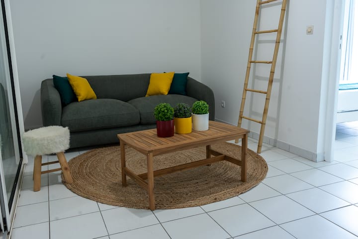 F2 Cosy & Tout Confort à 2 Min De La Plage - Martinique