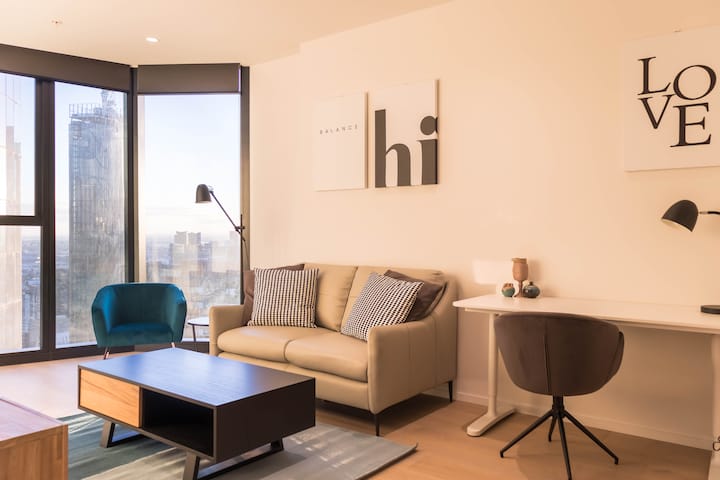 1 Brm, Southbank, King Bed, Lvl 37 - Melbourne