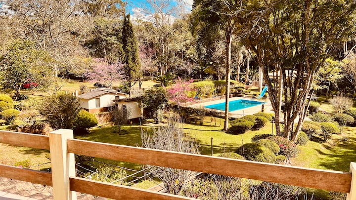 Linda Chácara No Estilo Japonês - Embu