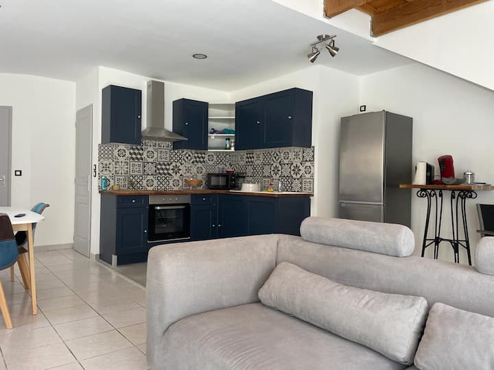 Maison Rénovée 4 Per, Calme, Confort, Clim., Plage - Martigues