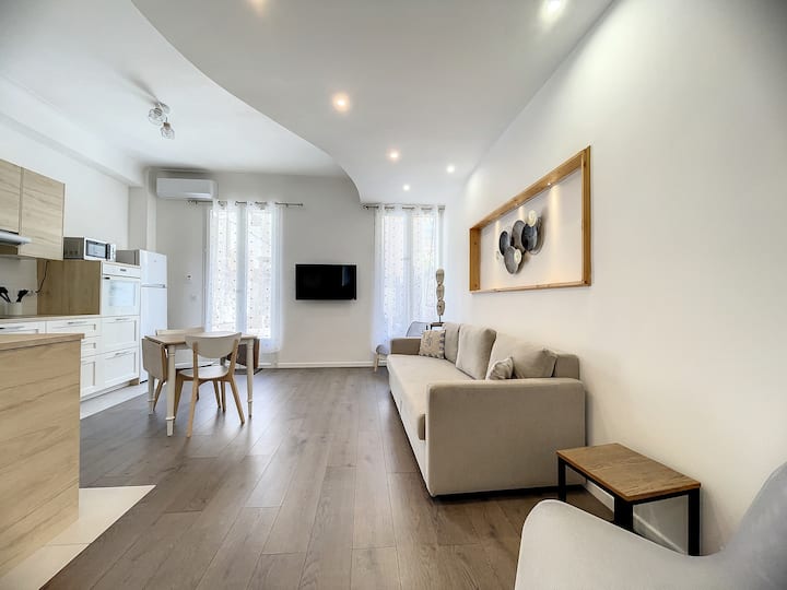 Appart Hypercentre Pour 4 & Terrasse 45m2 - Nice