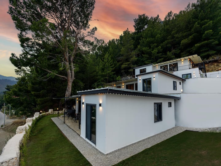 Garden Xl Sea View Jacuzzi - Adrasan