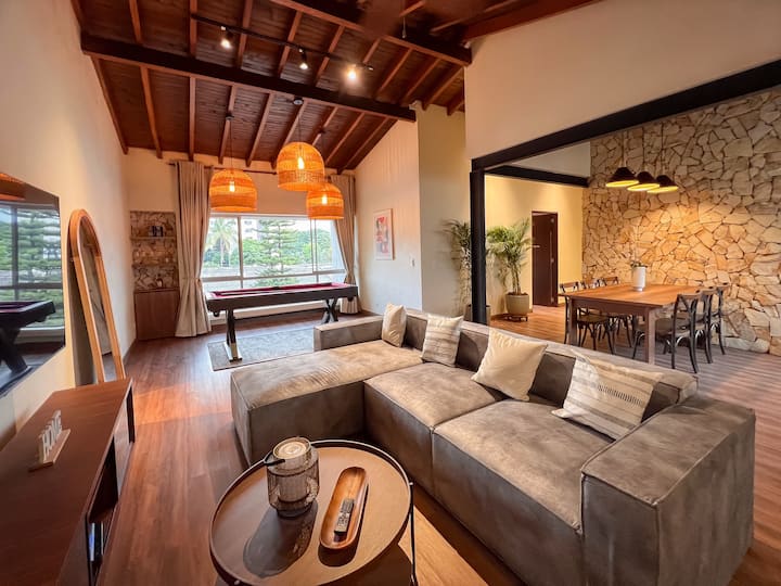 Luxury 4 Bed Tulum Style Penthouse In Poblado A.c - Medellín