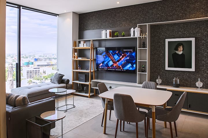 Diseño Exclusivo! Departamento Con Spa, Gym & Más! - Guadalajara