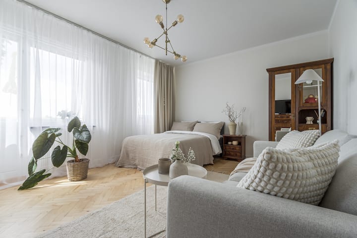 Practical Studio W/ Waterfront Balcony - Stockholm