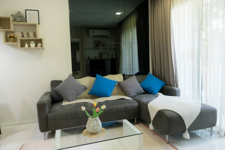 2-bedroom/ Maya Mall/nimman With Rooftop Pool - Chiang Mai