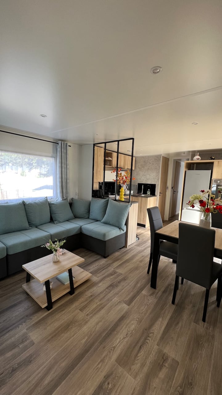 Mobil Home Bord De Mer 3 Chambres 40m2 Vue Mer - Belle Île