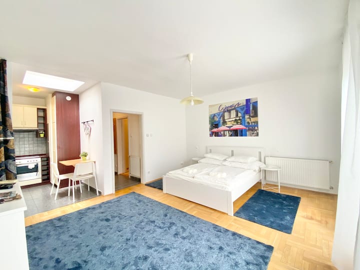 Linden Street Studio With Ac - Budapest
