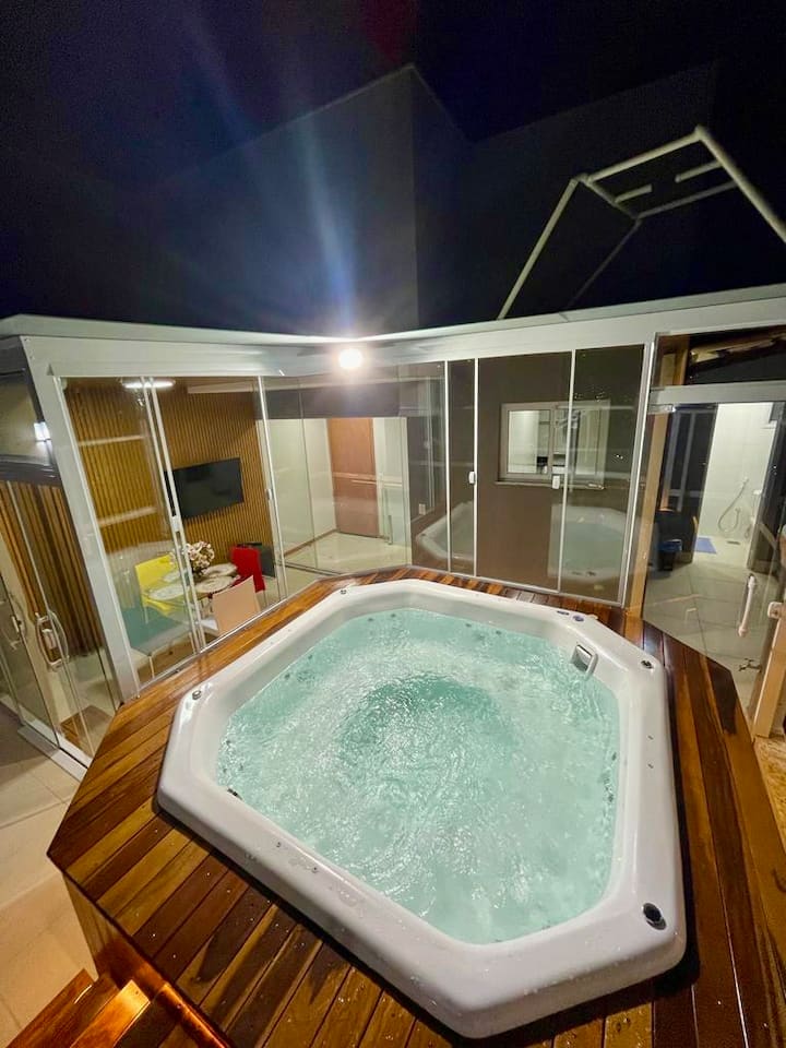 Apt Duplex/jacuzzi+churrasqueira - Vila Velha