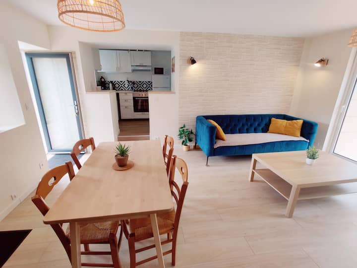 Maison 50m2 - 2 Chambres - Jardin - Caen